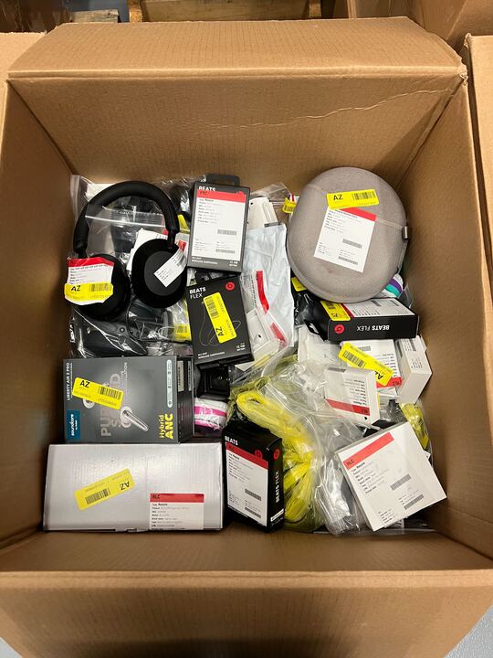 BOX OF RETURNS (Electronics) - ITEMS 38 - MSRP $4,257.62 – Hitex Wholesale